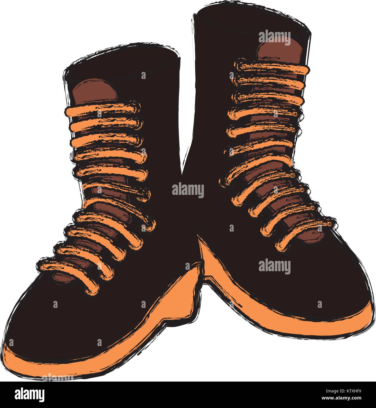 military boots isolated Stock Vector Image & Art - Alamy