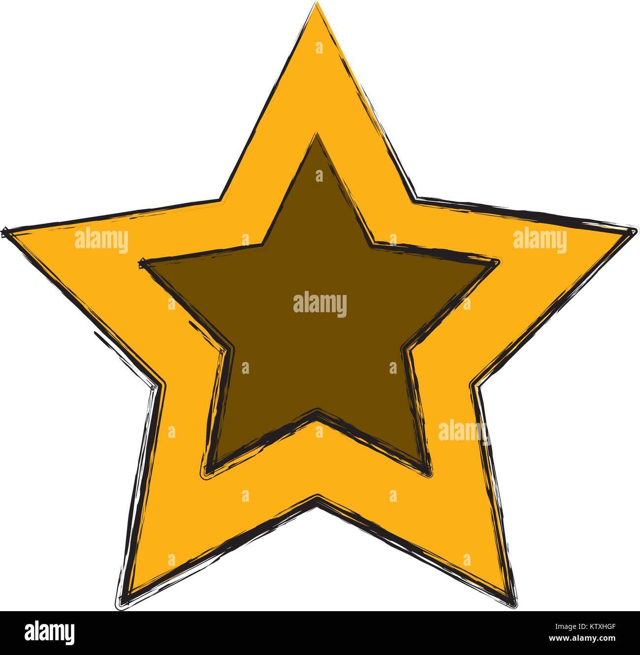 Star shape symbol Stock Vector Image & Art - Alamy