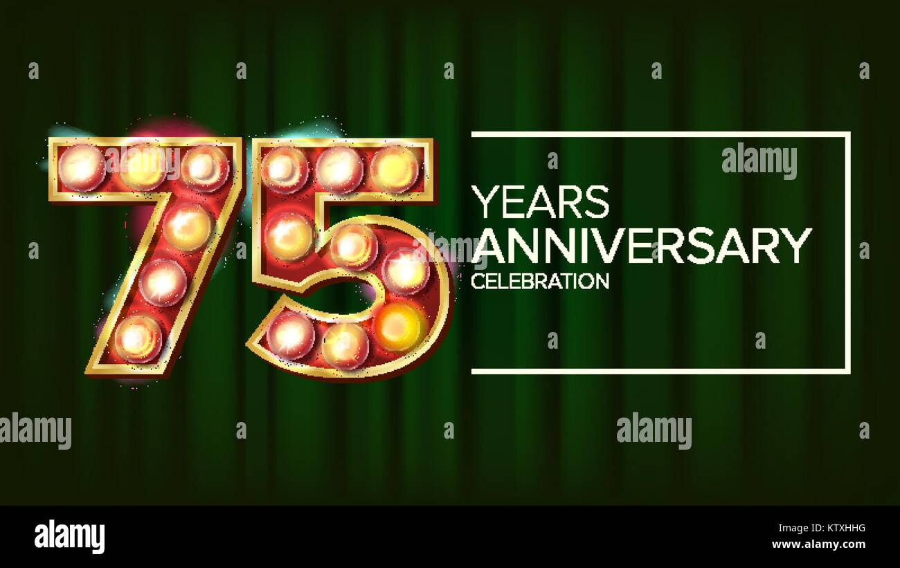 75 birthday party Stock Vector Images - Alamy