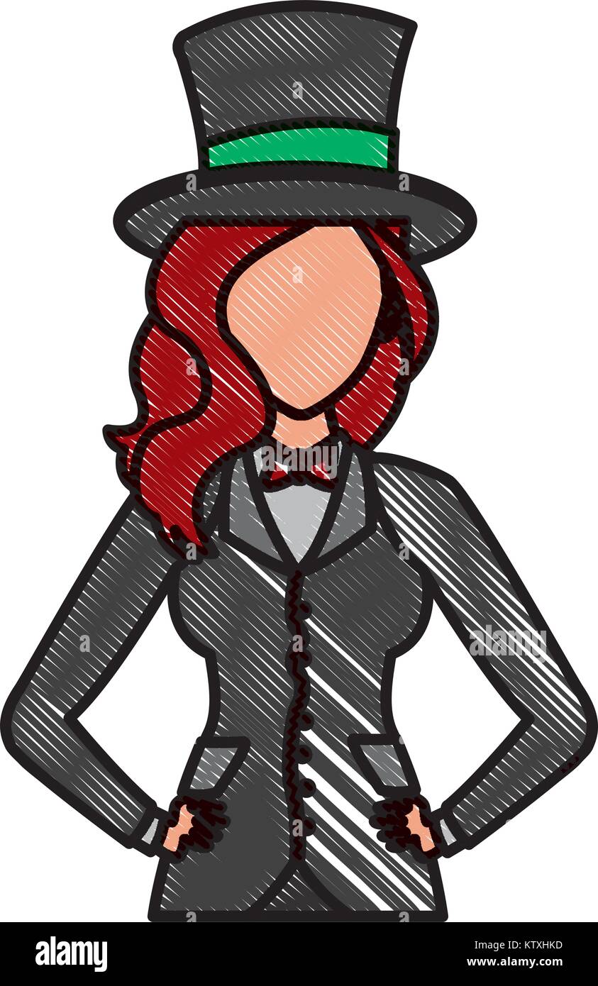 Beautiful magician woman cartoon Stock Vector Image & Art - Alamy