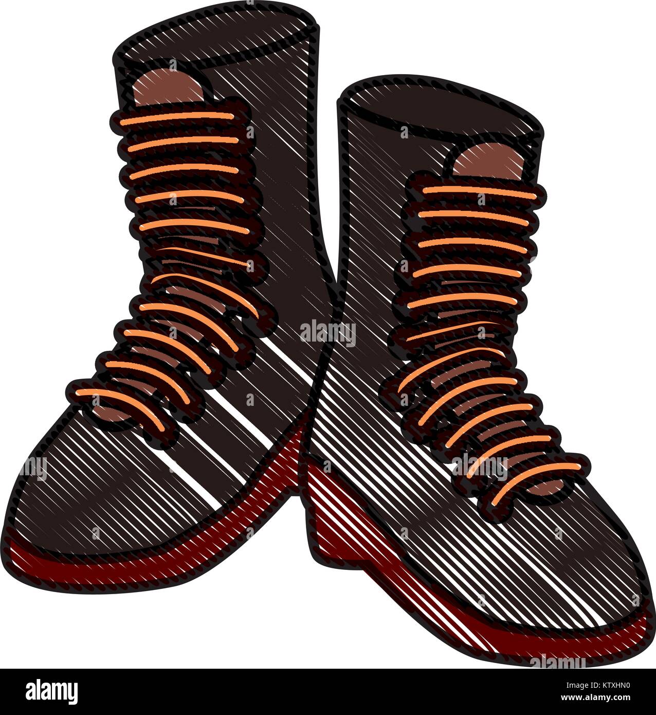 military boots isolated Stock Vector Image & Art - Alamy