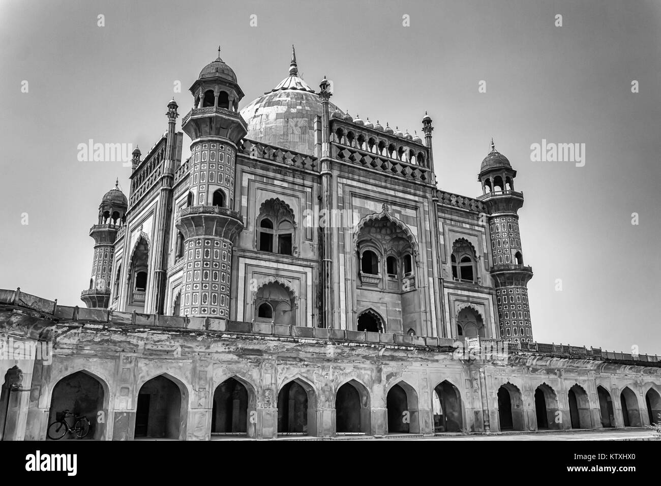 Garden dome top view Black and White Stock Photos & Images - Alamy