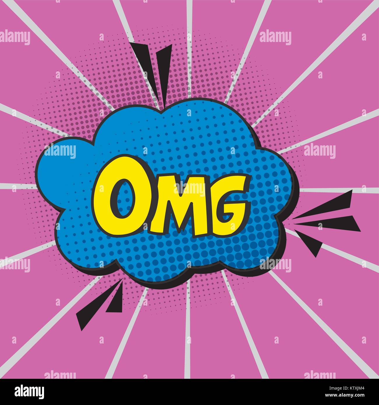 Pop art bubble design Stock Vector Image & Art - Alamy