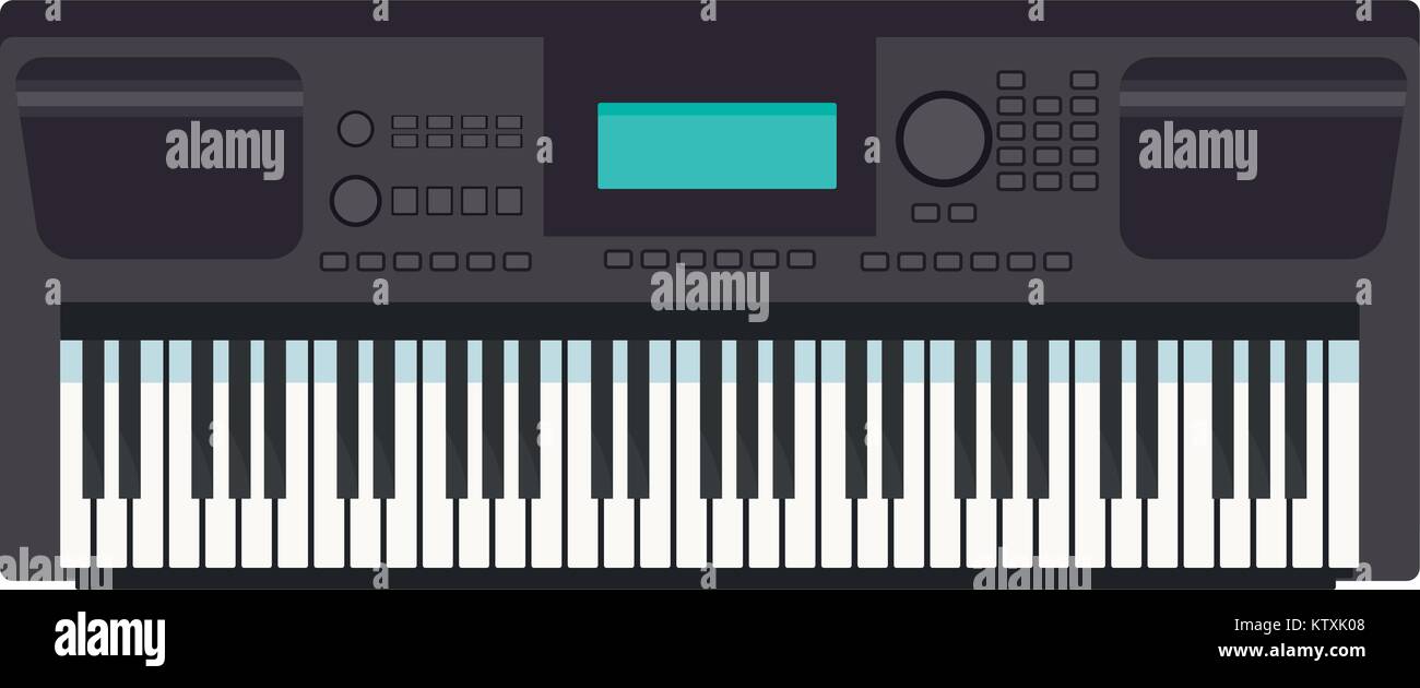 Piano keyboard synthesizer realistic hi-res stock photography and ...