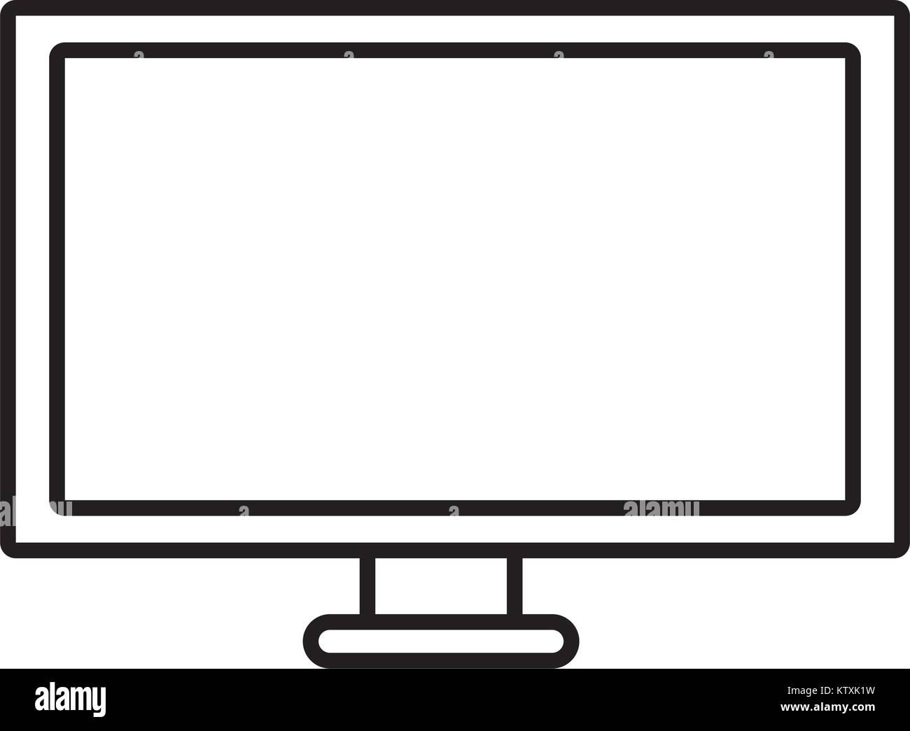Pc screen technology Stock Vector Image & Art - Alamy