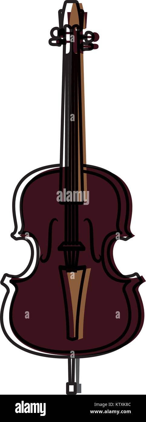 Violin music instrument Stock Vector Image & Art - Alamy