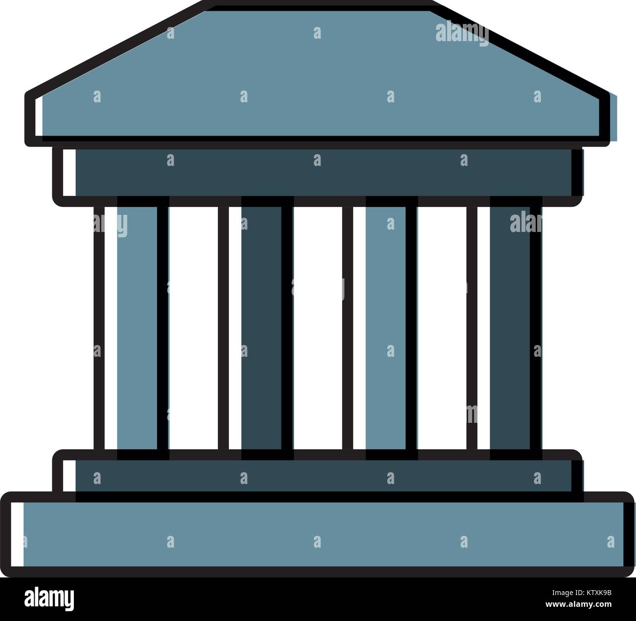 Greek building symbol Stock Vector Image & Art - Alamy