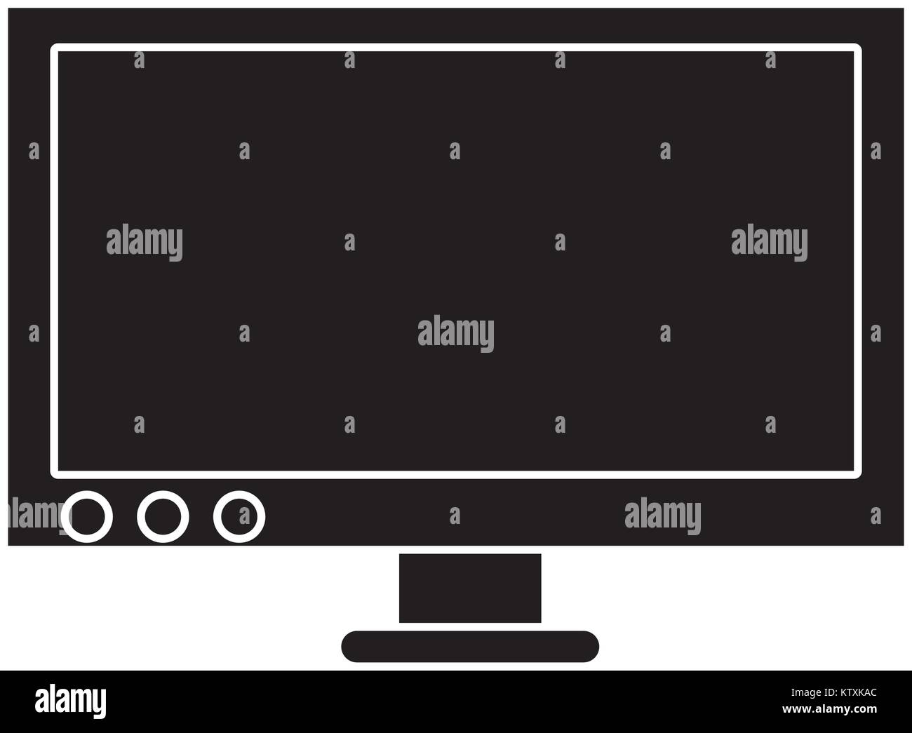 Pc screen technology Stock Vector Image & Art - Alamy