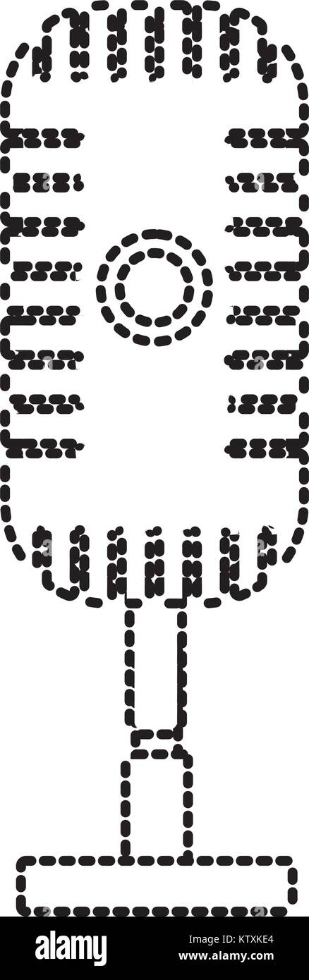 Vintage microphone isolated Stock Vector Image & Art - Alamy