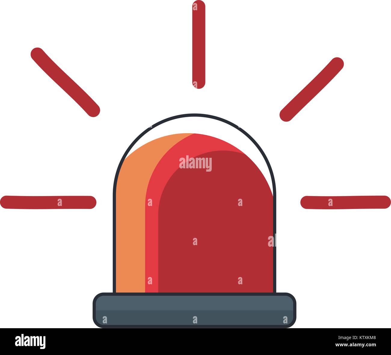 Flashing alarm Stock Vector Images - Alamy