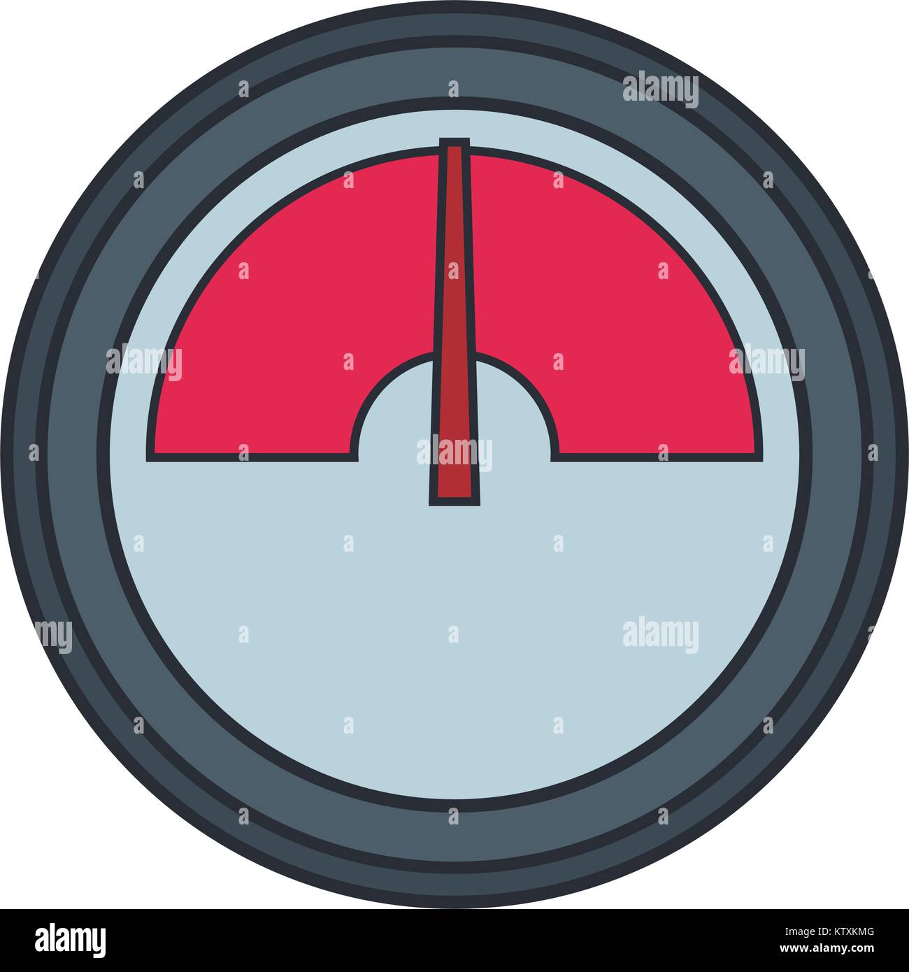 round pressure gauge Stock Vector Image & Art - Alamy