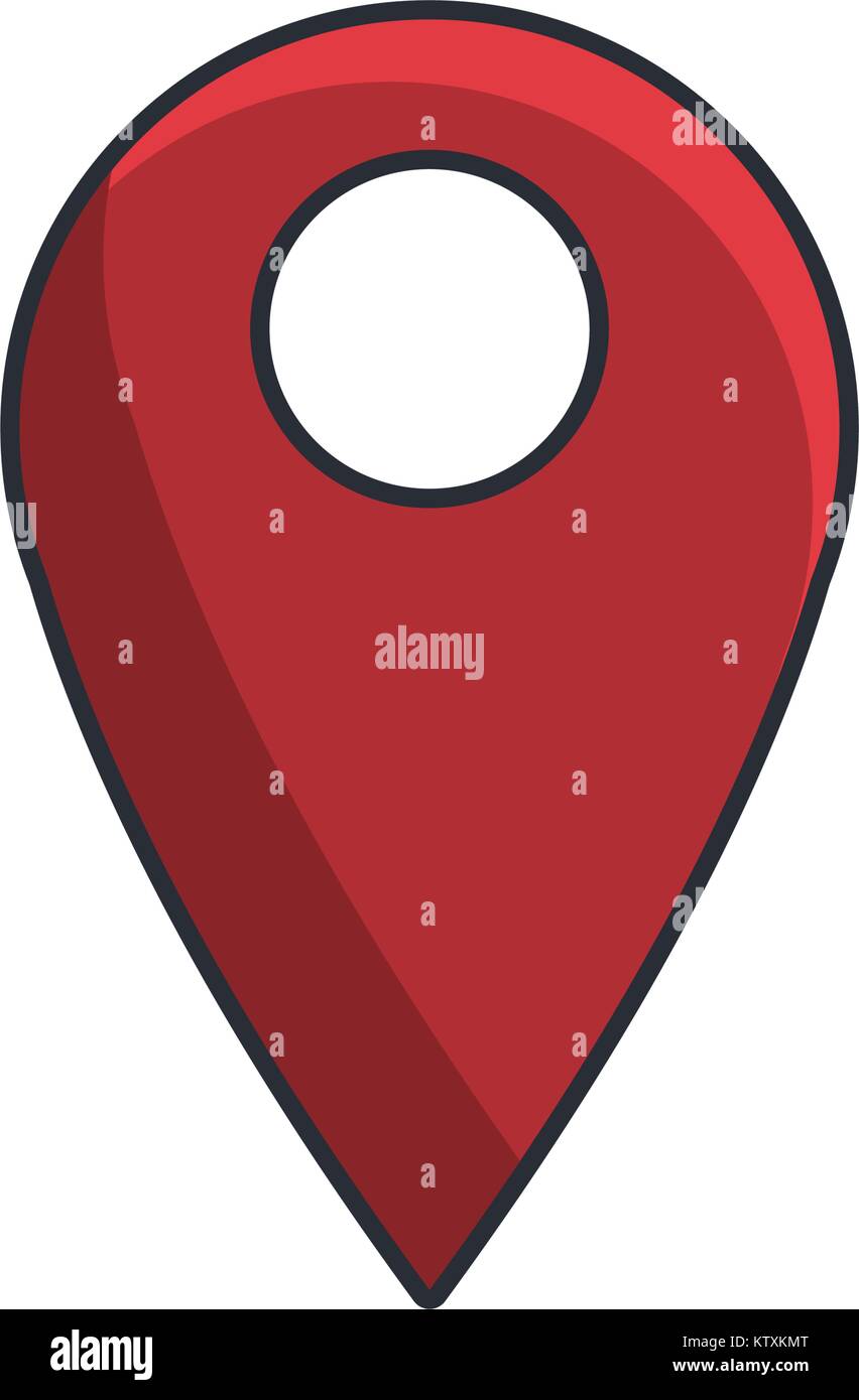 Pin location symbol Stock Vector Image & Art - Alamy