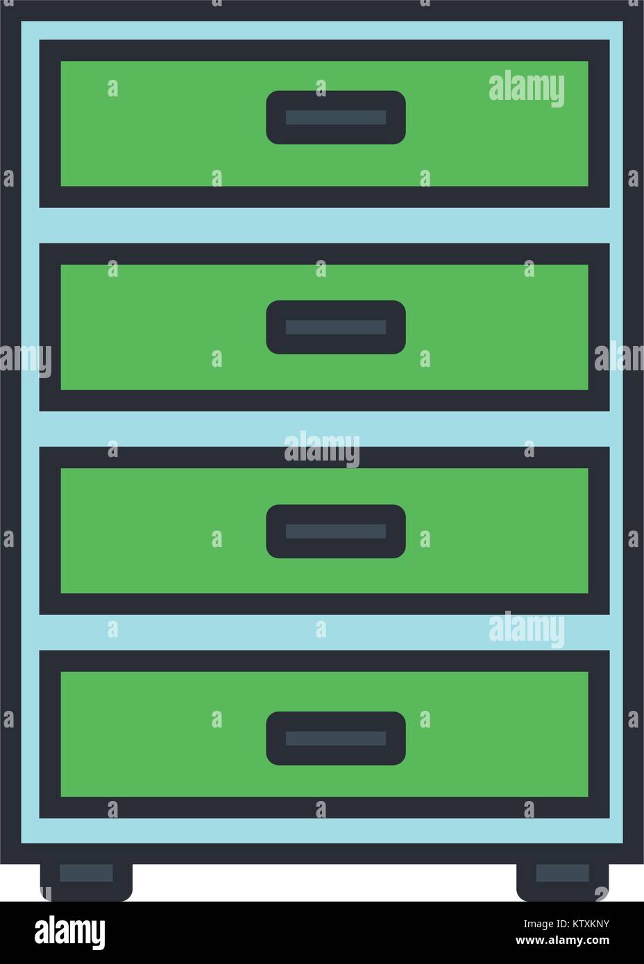 Office cabinet isolated Stock Vector Image & Art - Alamy