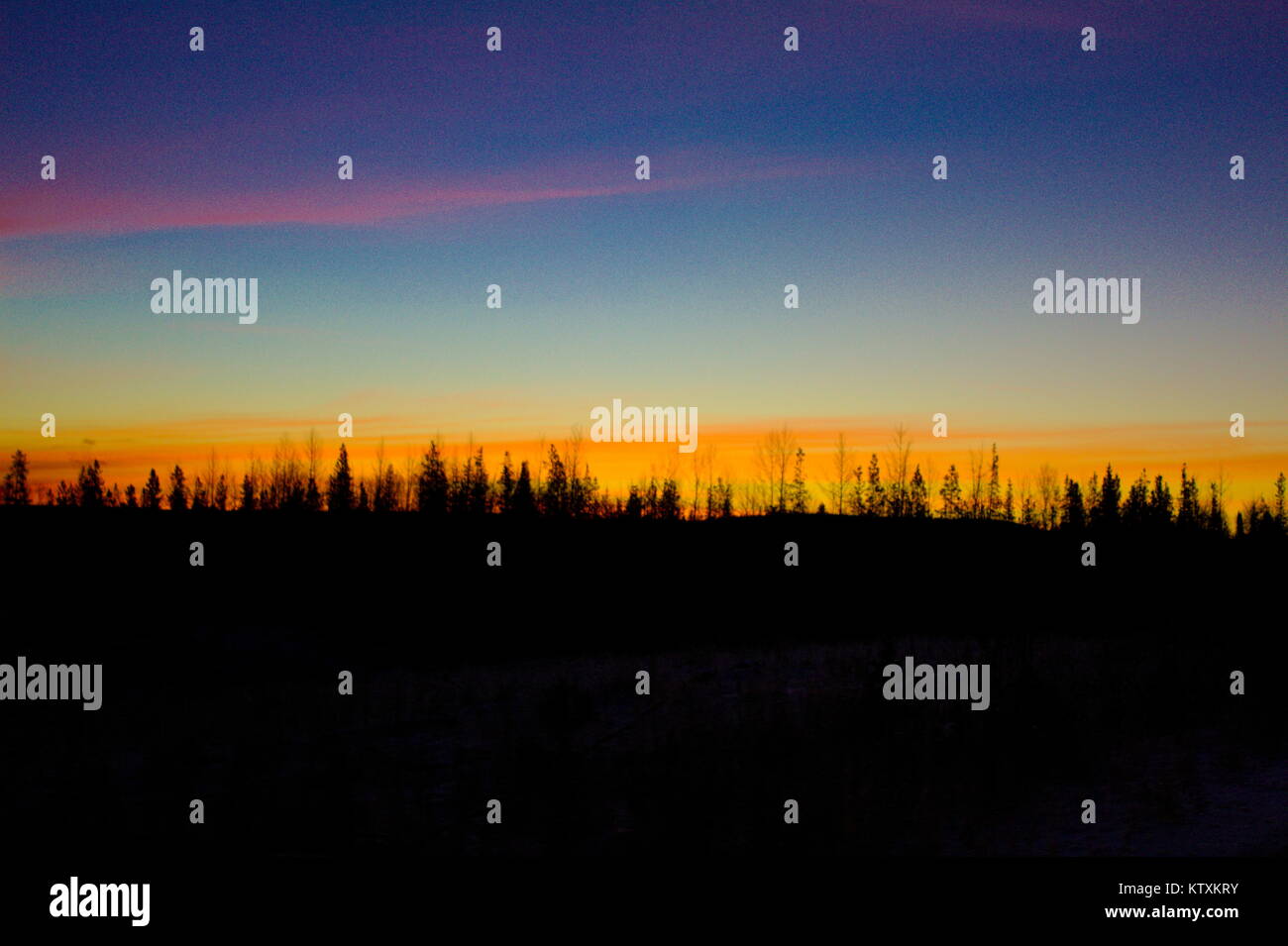 A BEAUTIFUL ALBERTA SUNRISE Stock Photo - Alamy