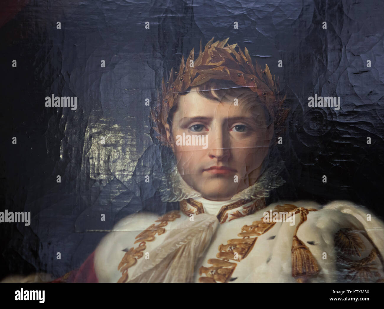 Napoleon Bonaparte as the First Consul depicted in the copy of the ...