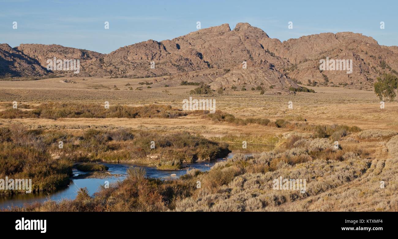 A prairie at the Oregon National Historic Trail September 17, 2010 in ...