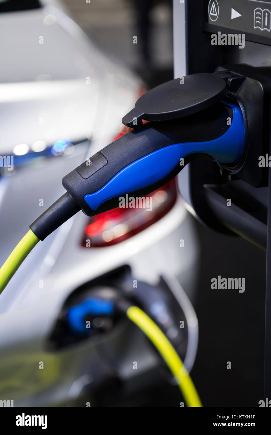 Electric Vehecle ( EV ) charger ; selective focus Stock Photo - Alamy