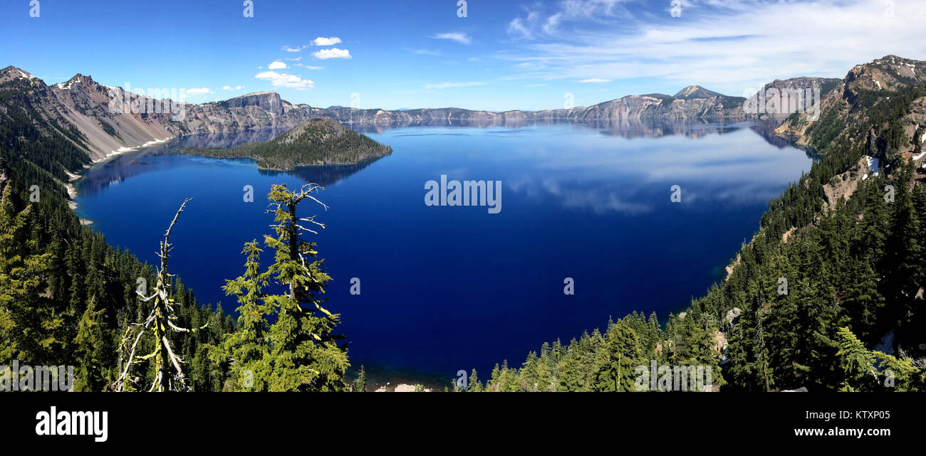 Crater Lake, Oregon, United States of America, Crater Lake National ...