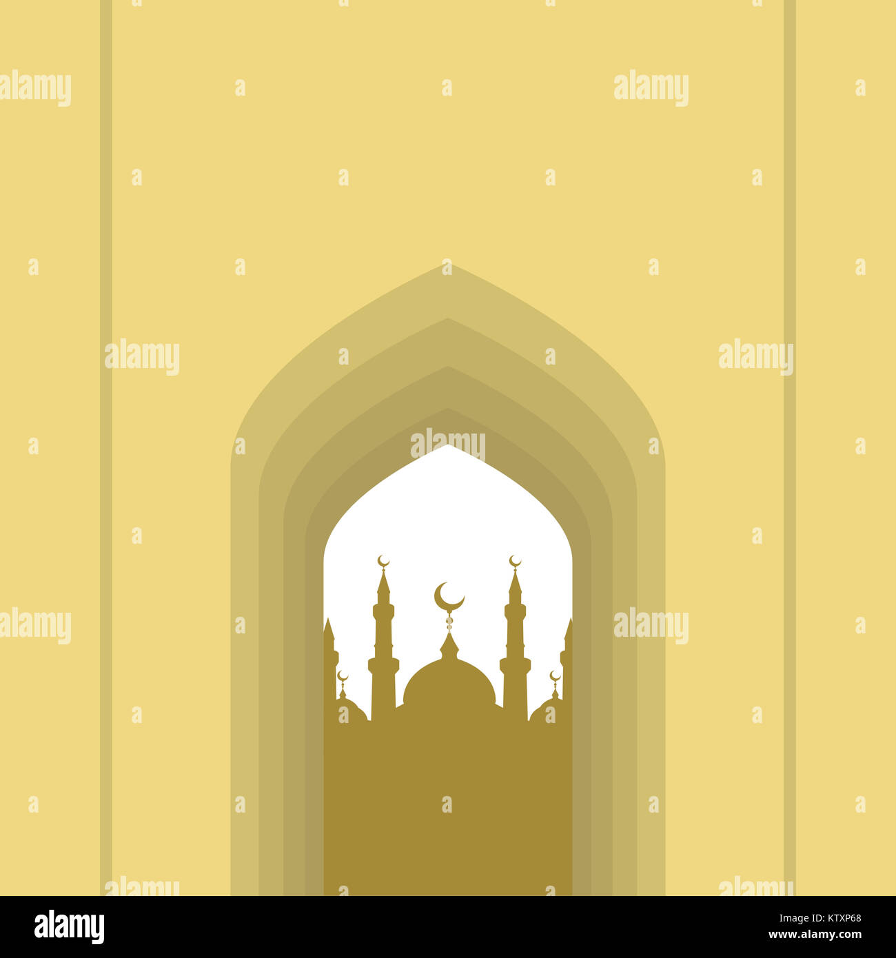 Set arabic arches windows hi-res stock photography and images - Alamy