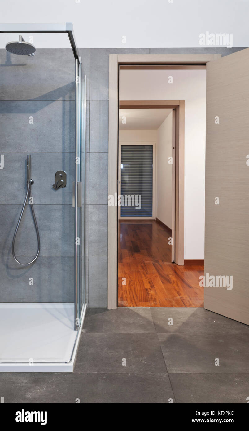 Shower corridor hi-res stock photography and images - Alamy