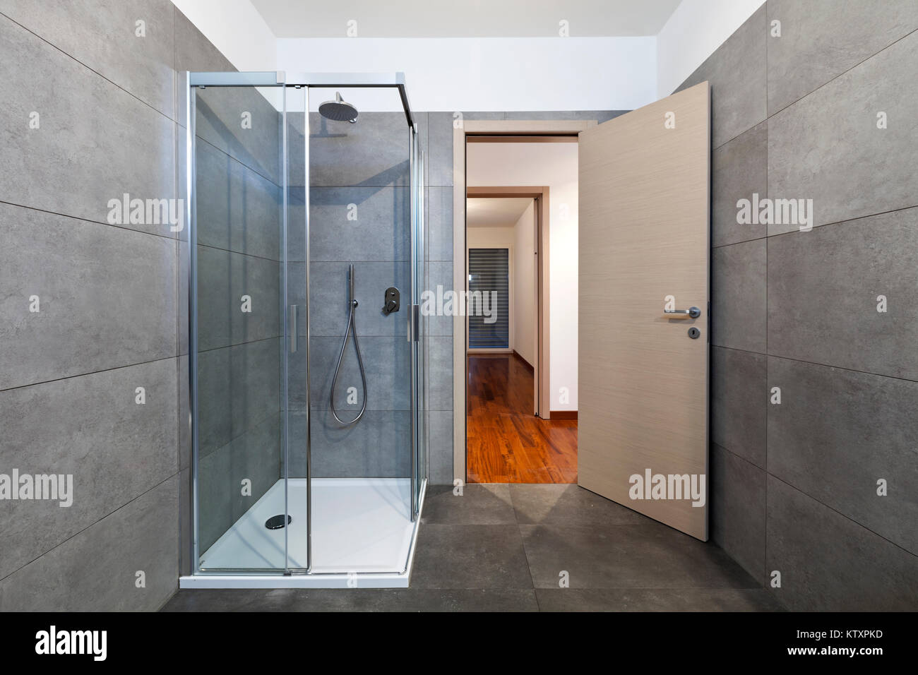 Shower corridor hi-res stock photography and images - Alamy