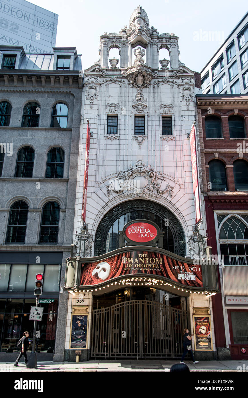 Boston opera house hi-res stock photography and images - Alamy