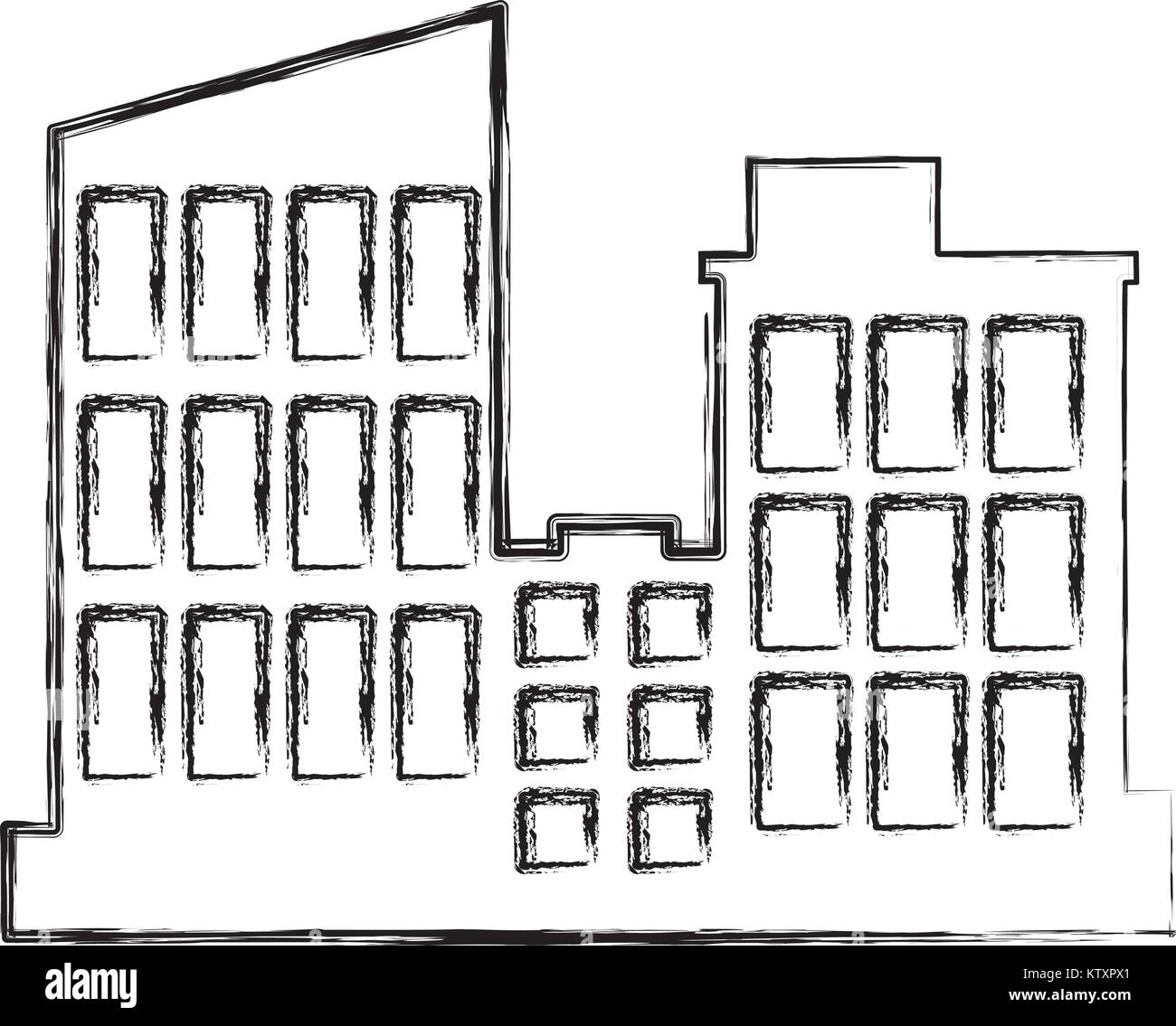 City buildings isolated Stock Vector Image & Art - Alamy