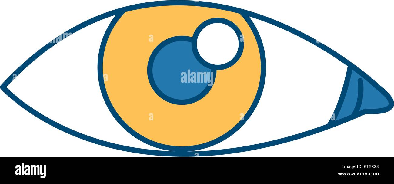 Human eye isolated Stock Vector Image & Art - Alamy