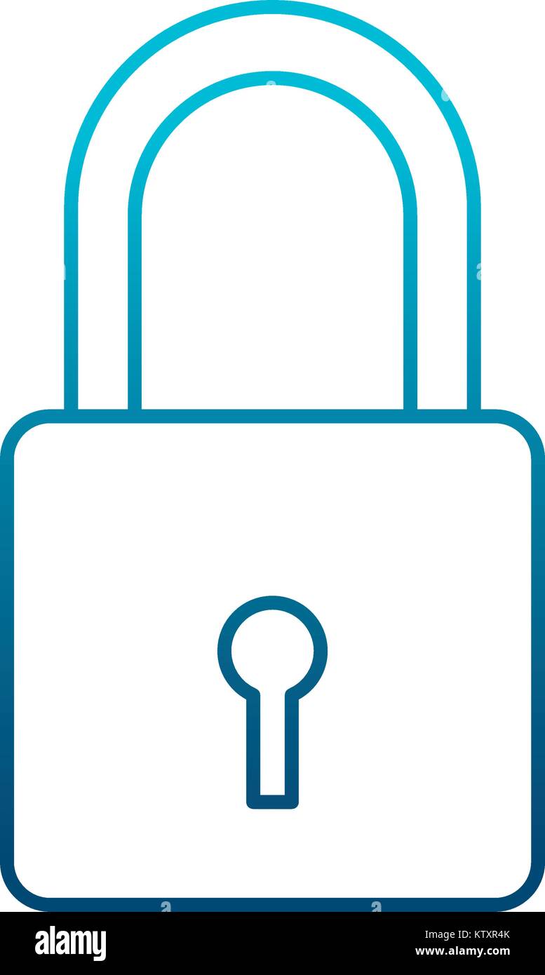 Security padlock symbol Stock Vector Image & Art - Alamy