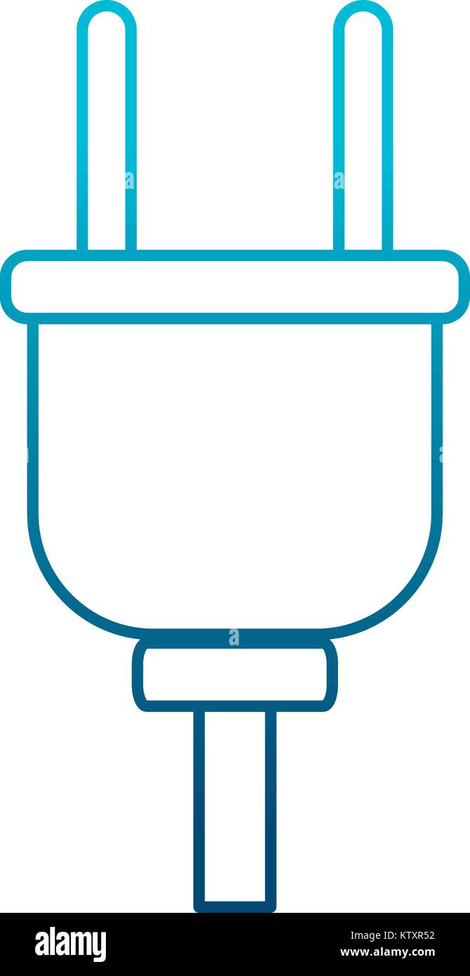 Electric plug isolated Stock Vector Image & Art - Alamy