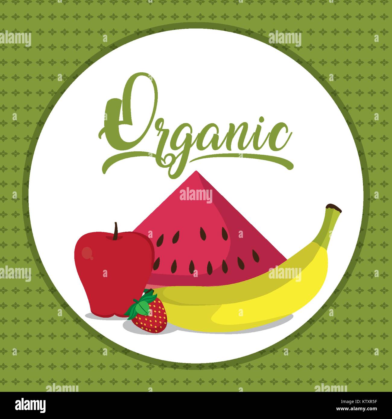 Organic food design Stock Vector Image & Art - Alamy