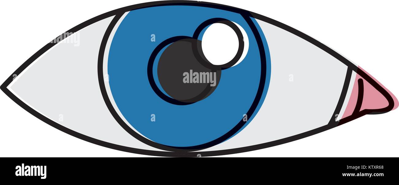 Human eye isolated Stock Vector Image & Art - Alamy