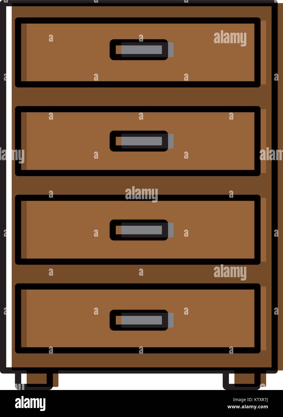 Office cabinet isolated Stock Vector Image & Art - Alamy