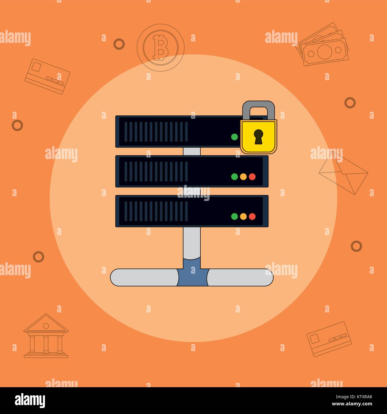 Blockchain concept design Stock Vector Image & Art - Alamy
