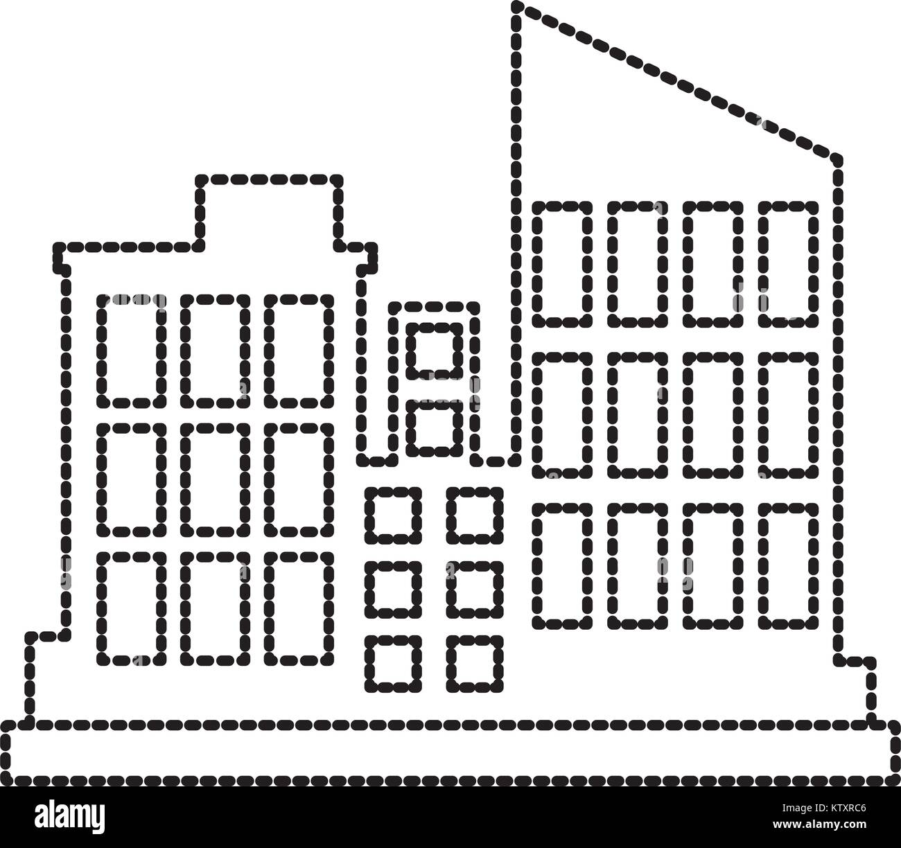 City buildings isolated Stock Vector Image & Art - Alamy