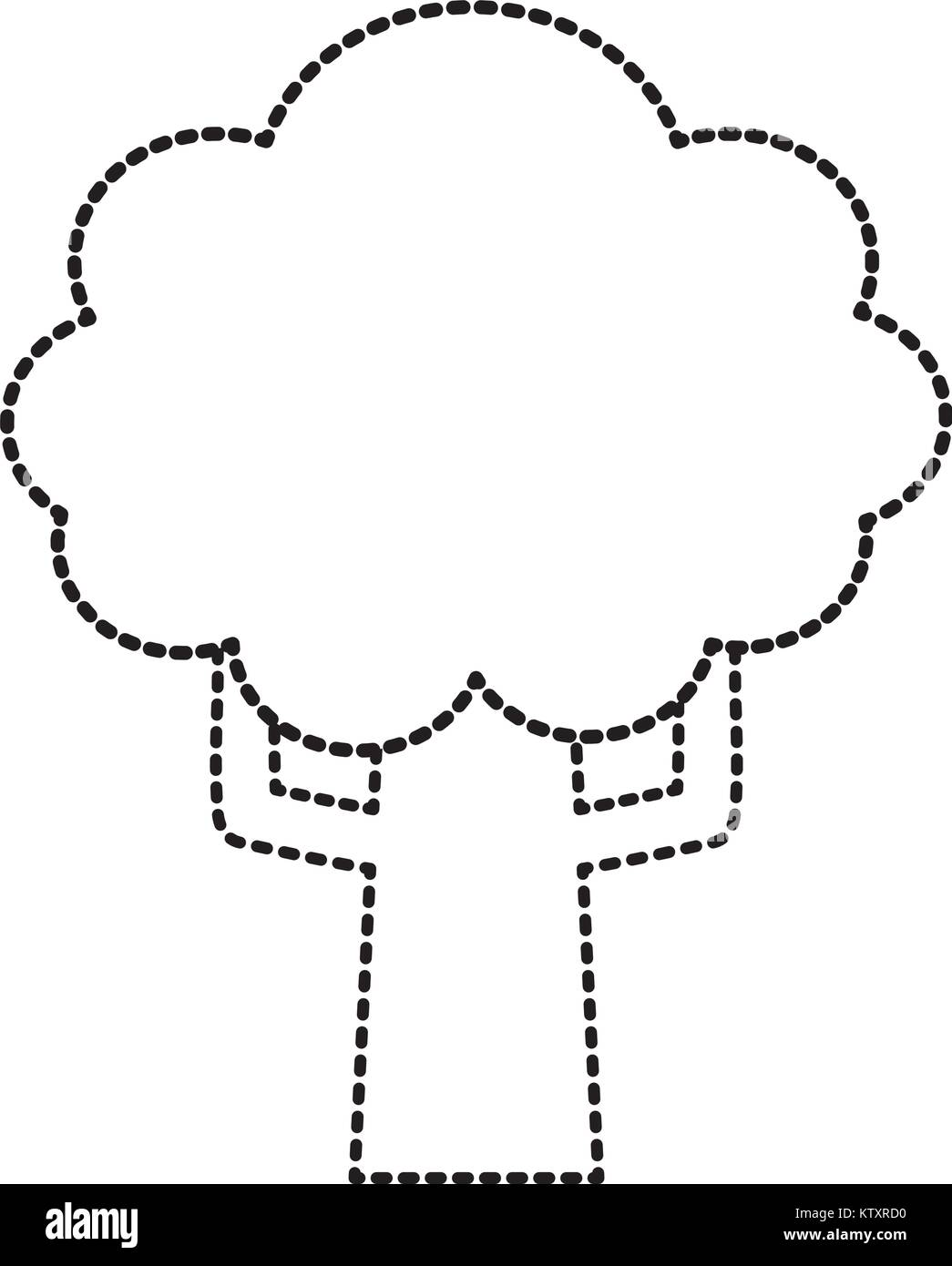 Tree dotted landscape Stock Vector Images - Alamy