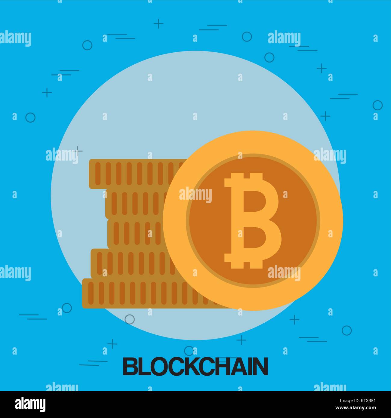 Bitcoin concept design Stock Vector Image & Art - Alamy