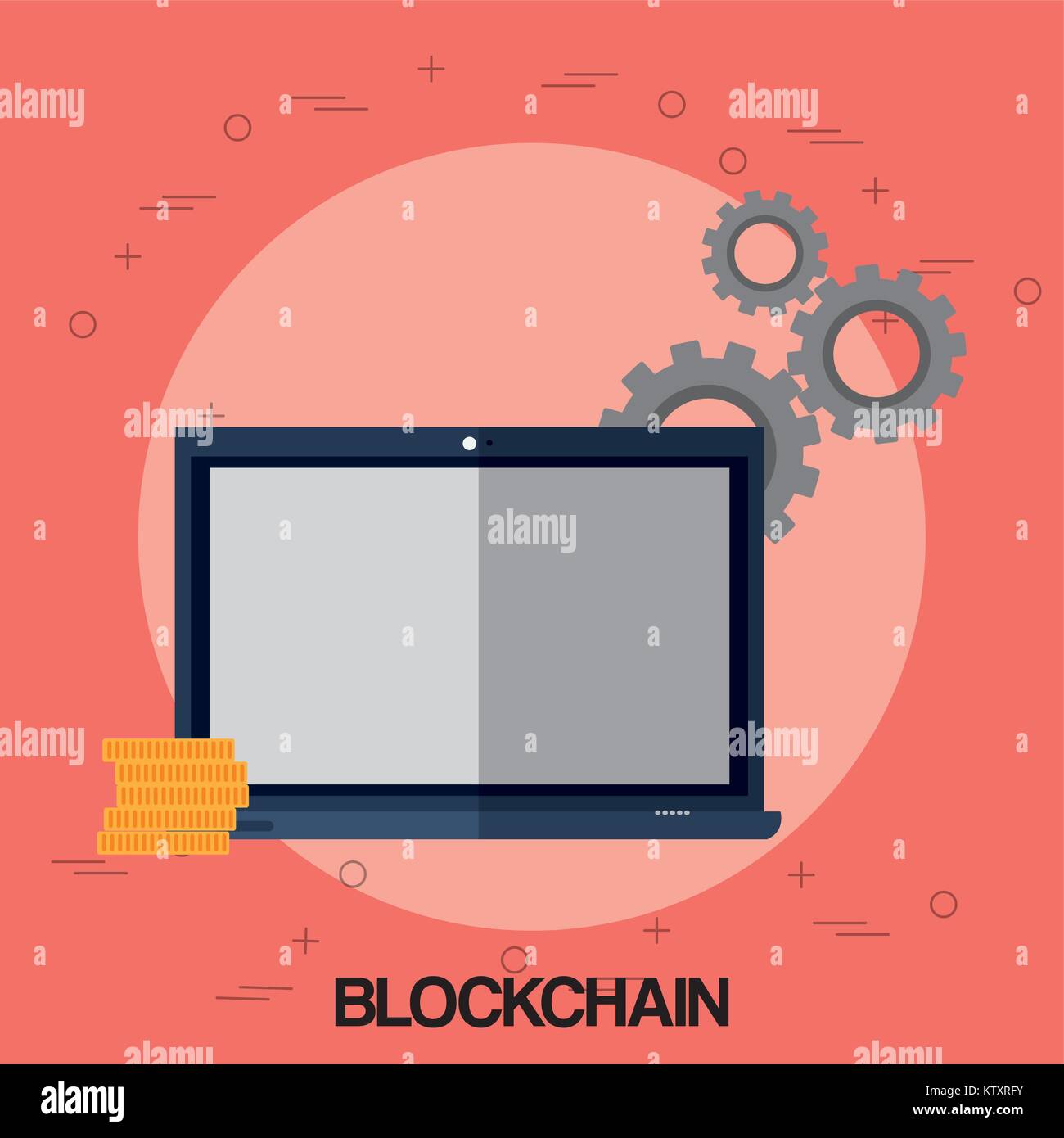 Blockchain concept design Stock Vector Image & Art - Alamy