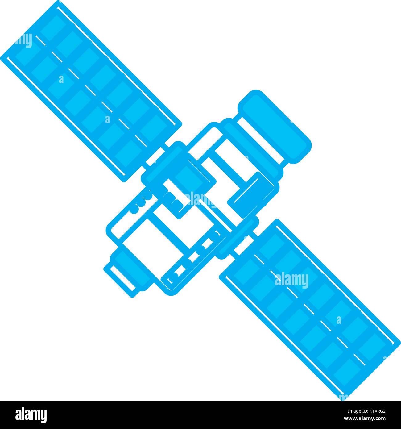 Global satellite tracking Stock Vector Images - Alamy
