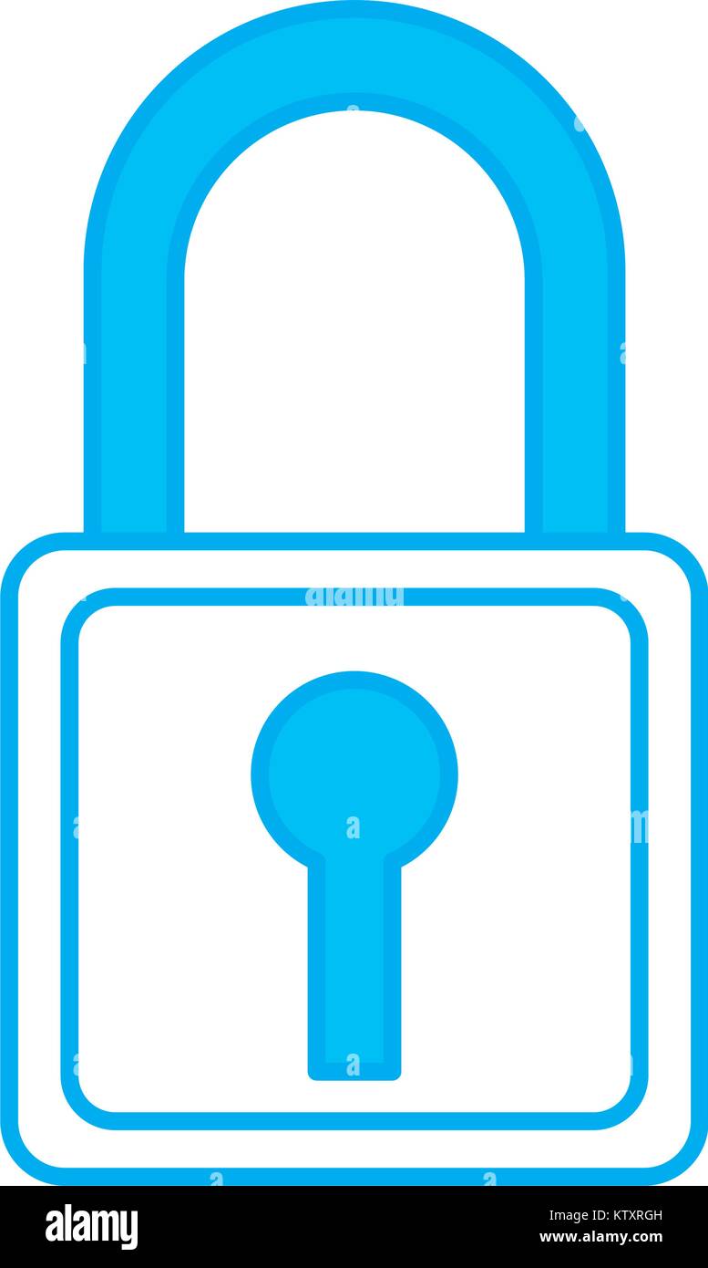 Security padlock symbol Stock Vector Image & Art - Alamy