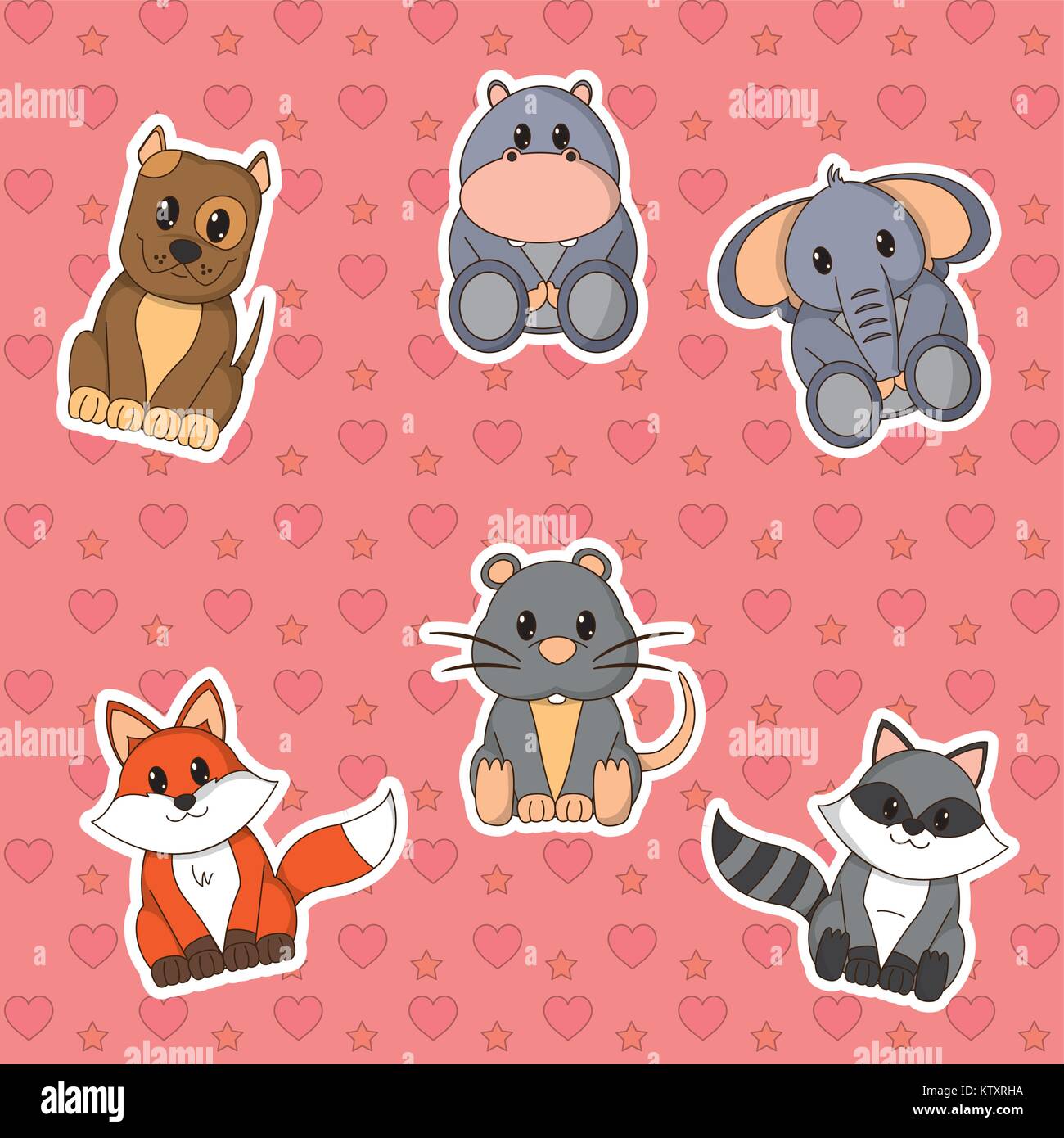 Icon set cartoons design Stock Vector Image & Art - Alamy