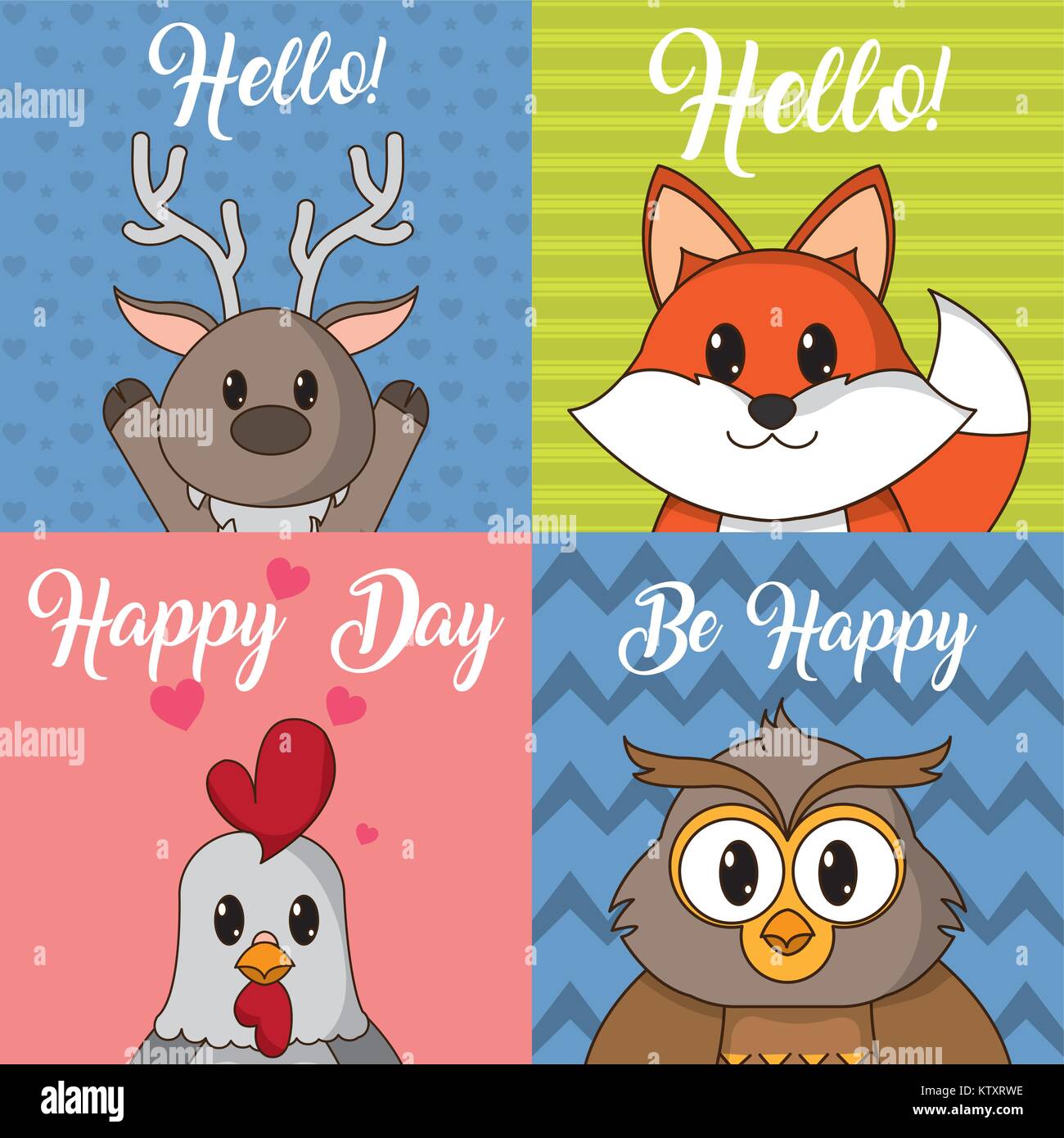 Icon set cartoons design Stock Vector Image & Art - Alamy