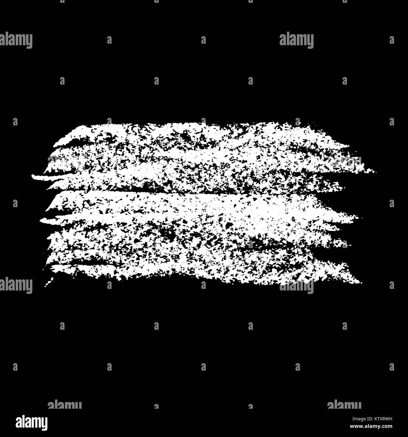 Chalk brush. Grunge element with chalk texture. Hand drawn design ...