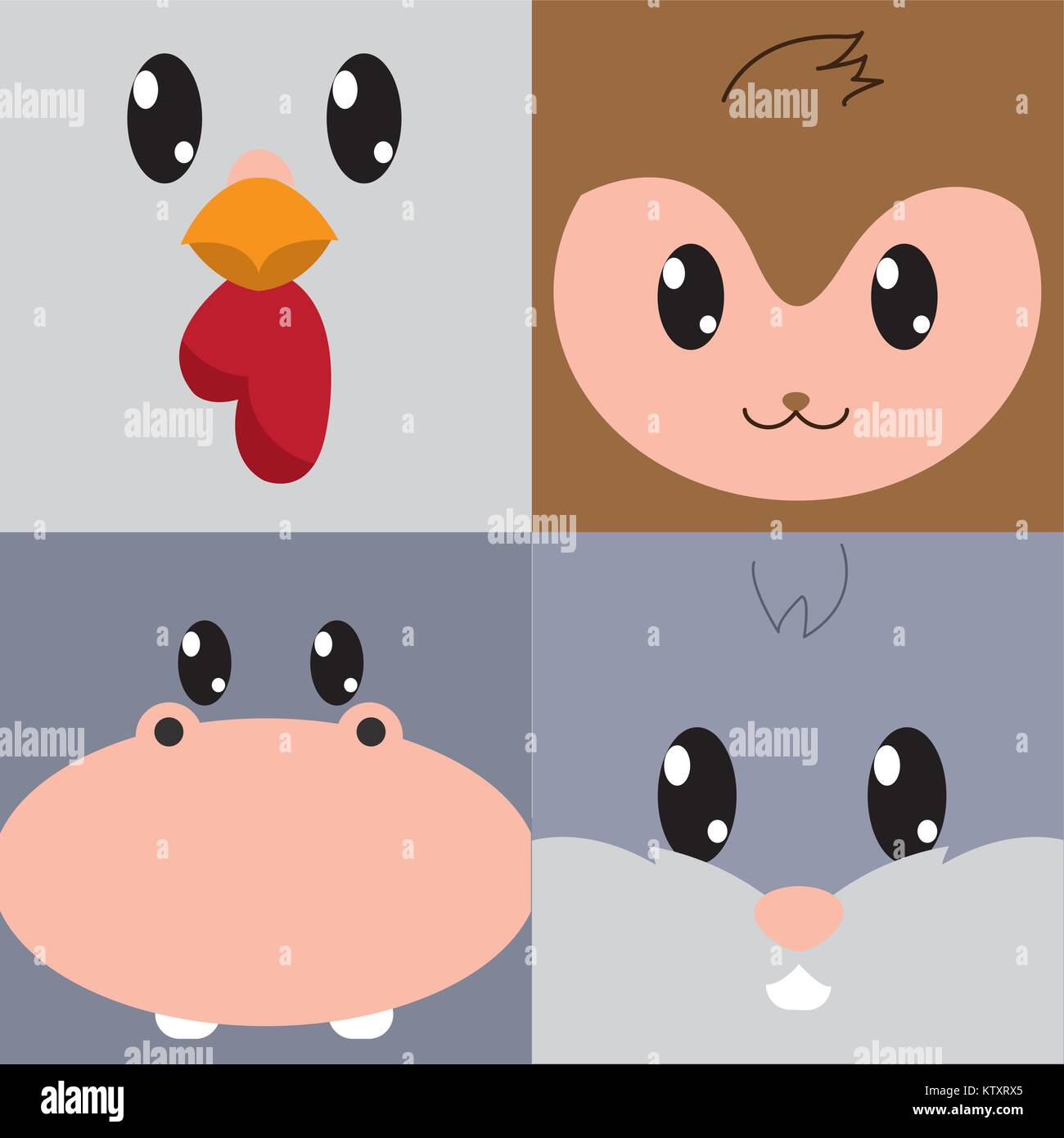 Icon set cartoons design Stock Vector Image & Art - Alamy