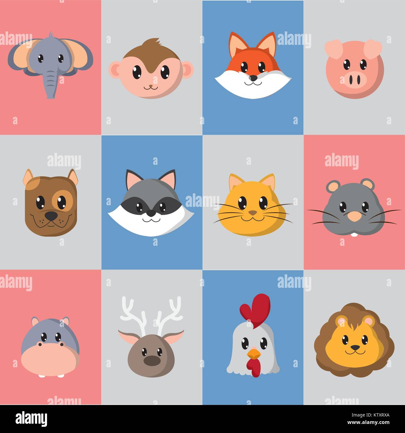 Icon set cartoons design Stock Vector Image & Art - Alamy