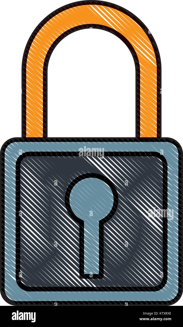 Security padlock symbol Stock Vector Image & Art - Alamy