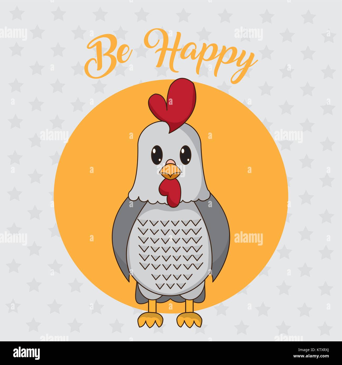 Chicken cartoon design Stock Vector Image & Art - Alamy