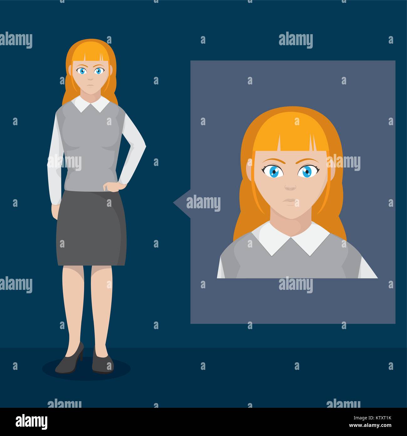 Avatar woman design Stock Vector Image & Art - Alamy