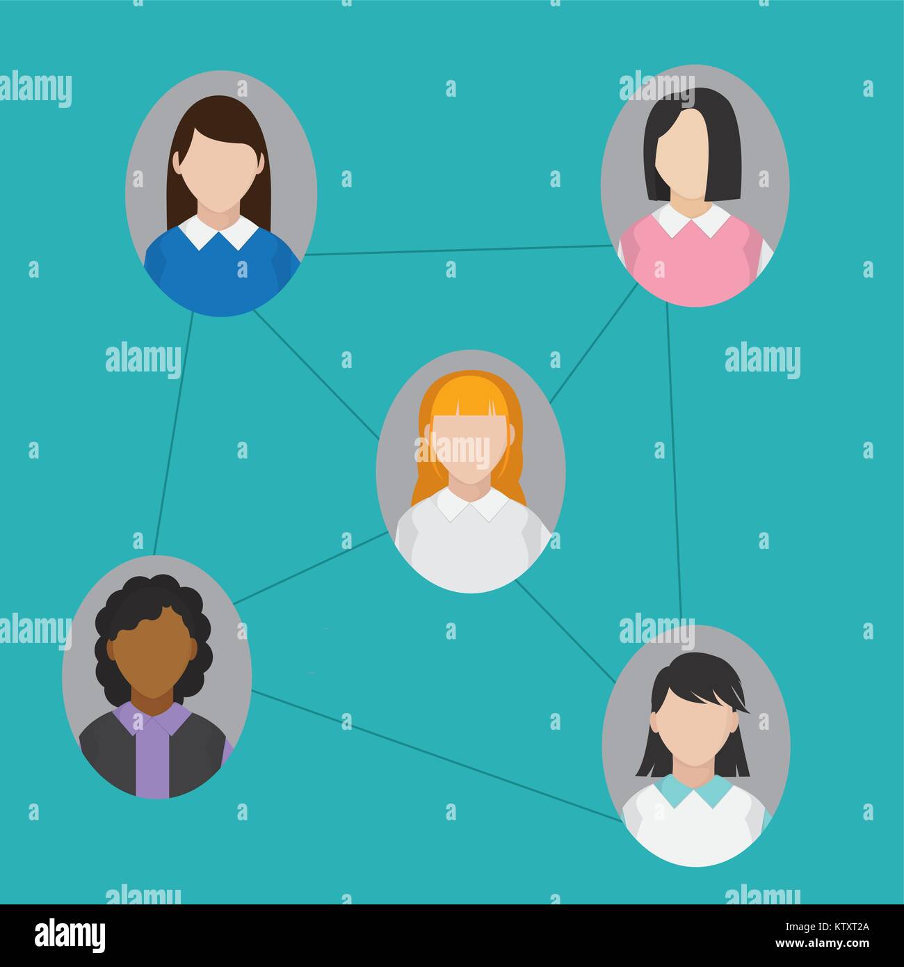 Avatar women design Stock Vector Image & Art - Alamy