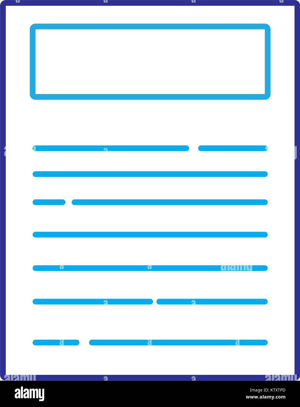 silhouette business paper document work information Stock Vector Image ...